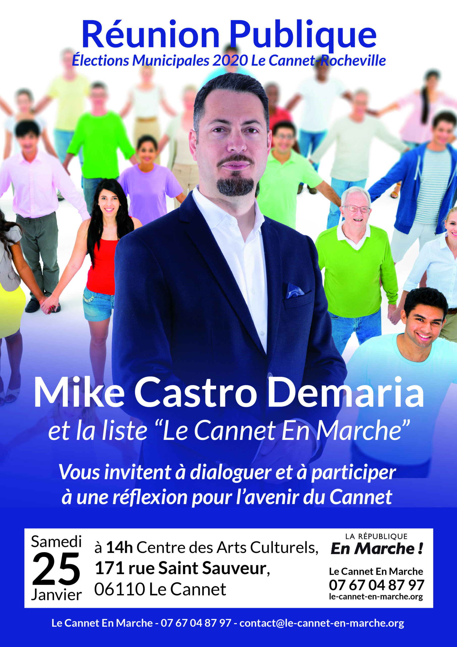 Réunion publique le samedi 25 Janvier 14h au 171 rue Saint Sauveur avec ...